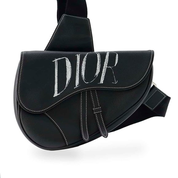 Dior | Bags | Christian Dior Body Bag Alex Foxton Collaboration Saddle ...